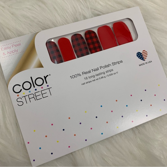 Color Street | Makeup | New Color Street Good Girls Gone Plaid Nail ...